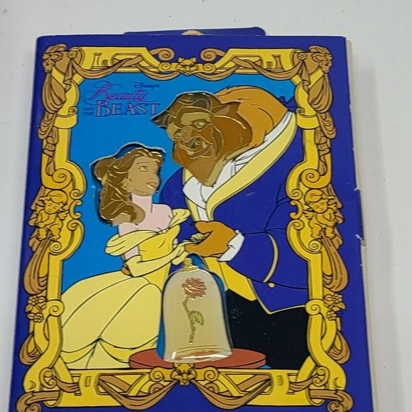 Disney | Jewelry | Disney Store Beauty And The Beast Belle Pin Set ...